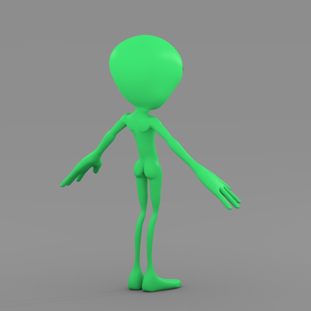 Free 3ds Mode Alien Green Argise