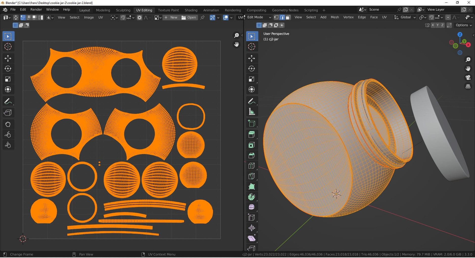 Cookie Jar 2 3D Model - TurboSquid 2090489
