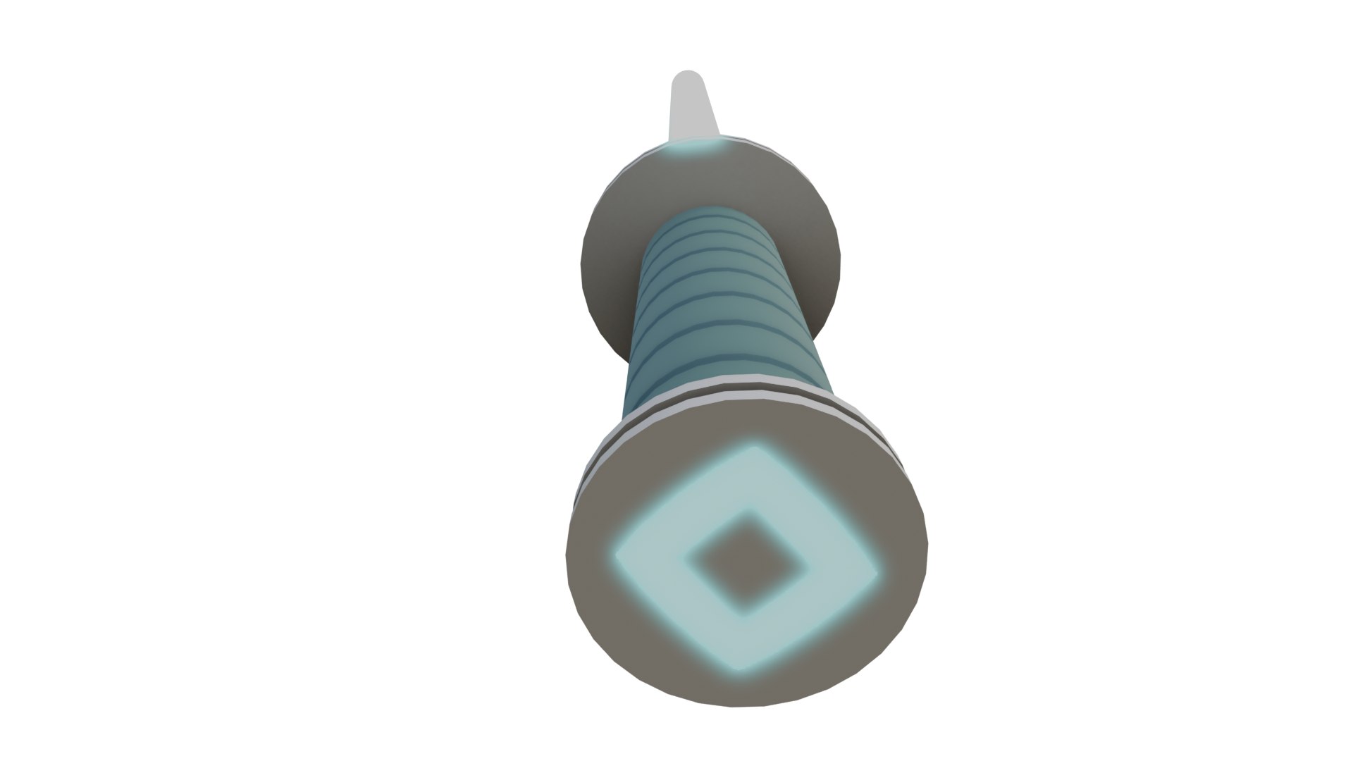 3D Model Futuristic Blue Energy Sword - TurboSquid 2362049