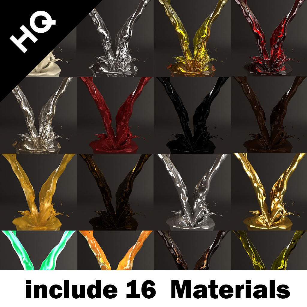 splash pack realflow flow 3d max