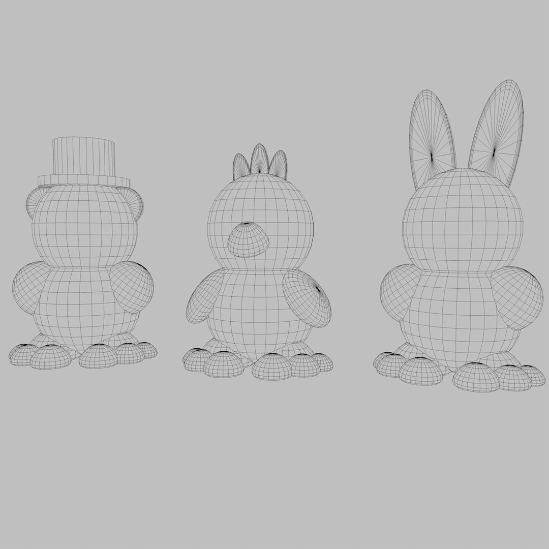 3 Inspired Toy C4d Free