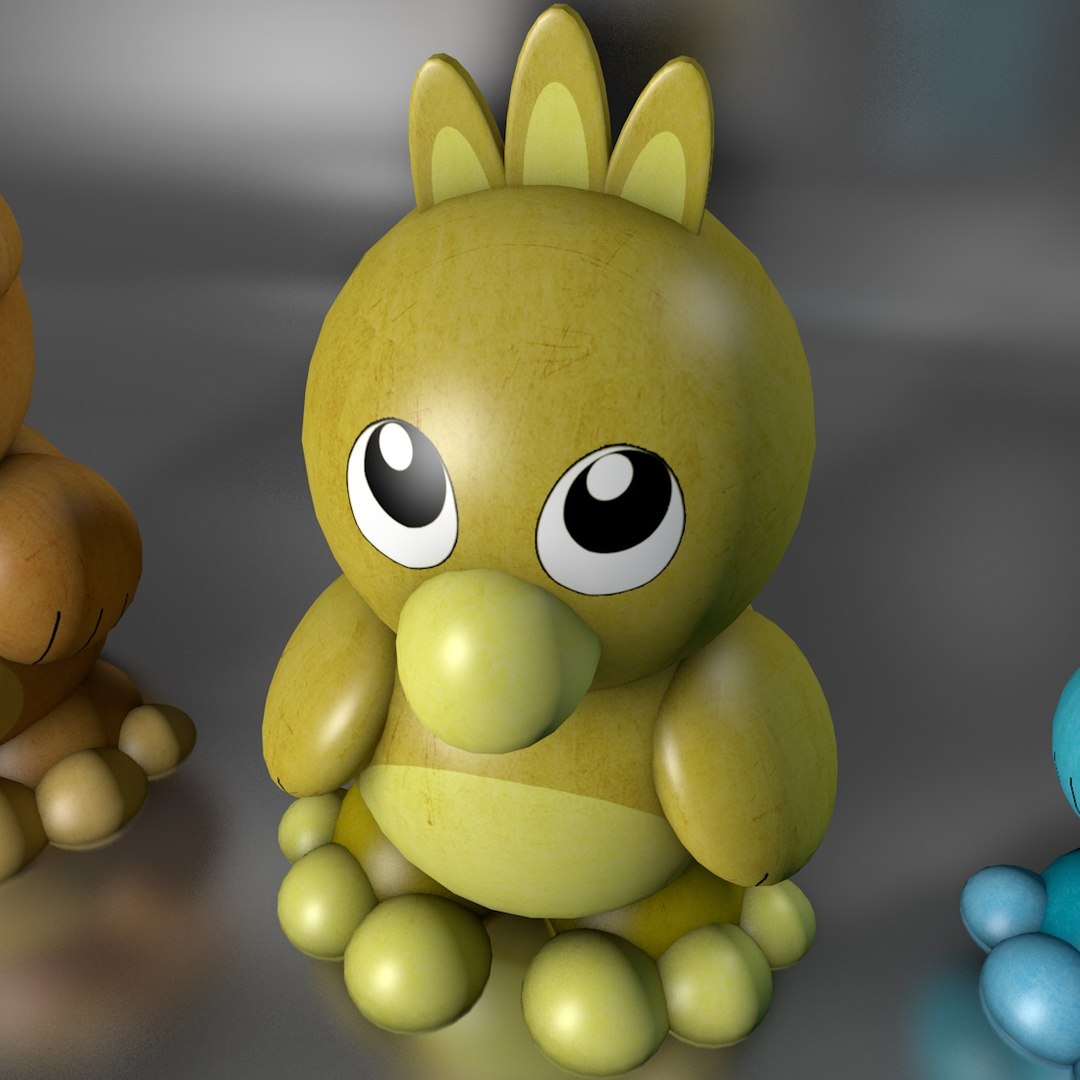 3 Inspired Toy C4d Free