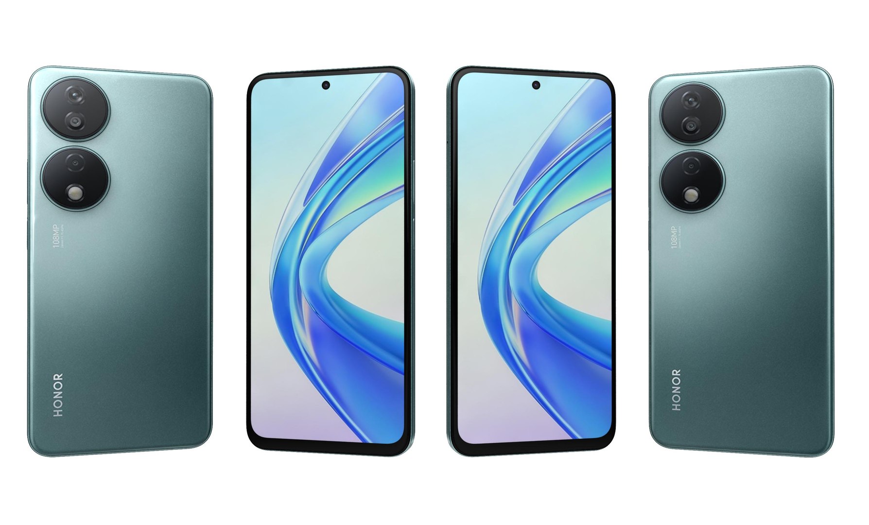 Honor X7b Green 3D model - TurboSquid 2171746
