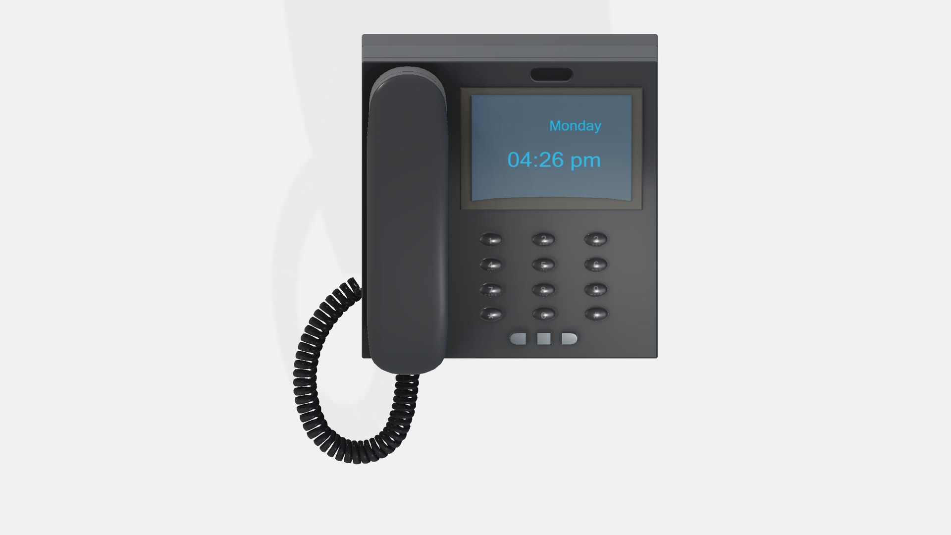 3D Desk Telephone Model - TurboSquid 2341288