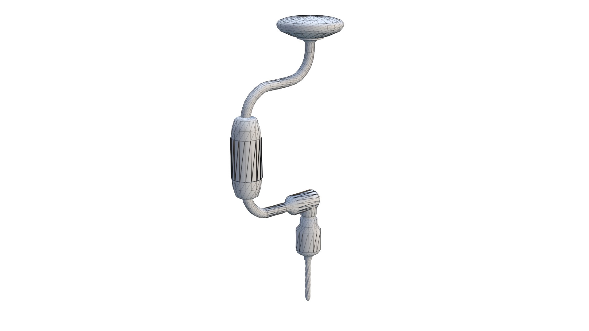 3D Hand Drill Low Poly 3D Model - TurboSquid 2336305