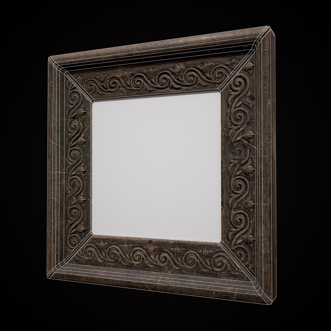 3D Decorative Painting Frames - TurboSquid 2153980