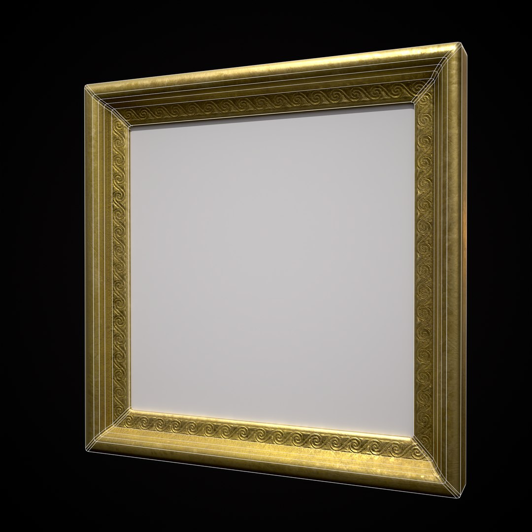 3D Decorative Painting Frames - TurboSquid 2153980