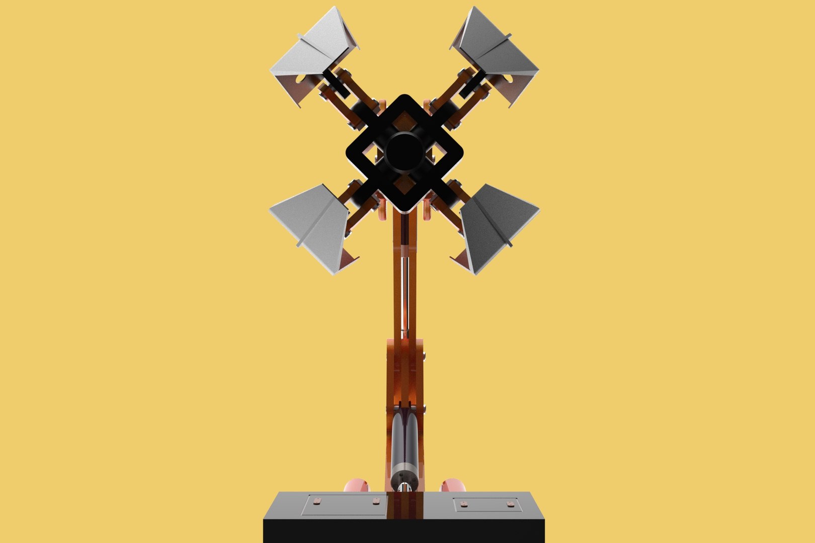 3D HYDRAULIC PALM OIL FRUIT LOADER GRAB CRANE LIFTING GRABBER JAWS ...