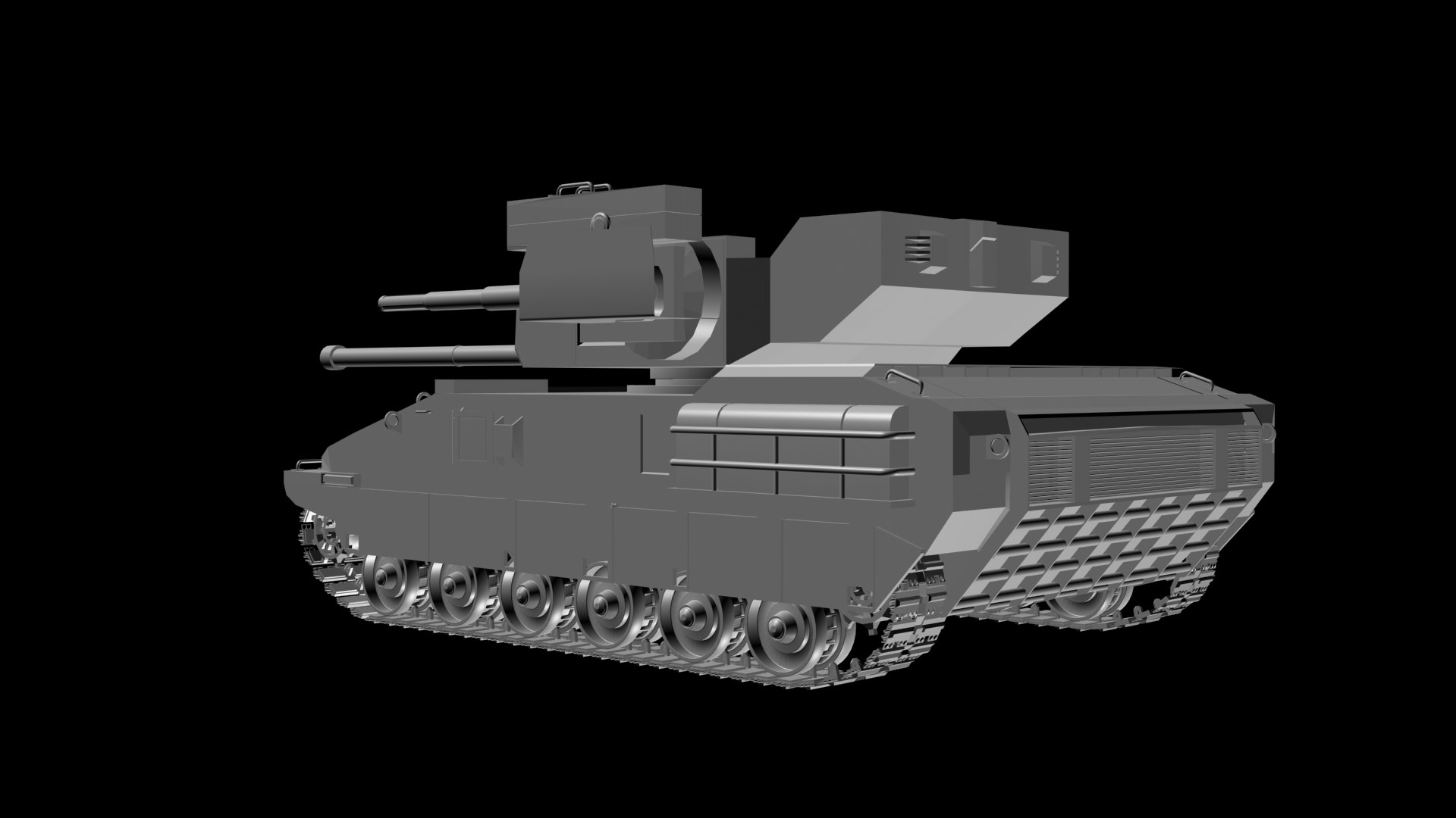 Tank model - TurboSquid 1686194