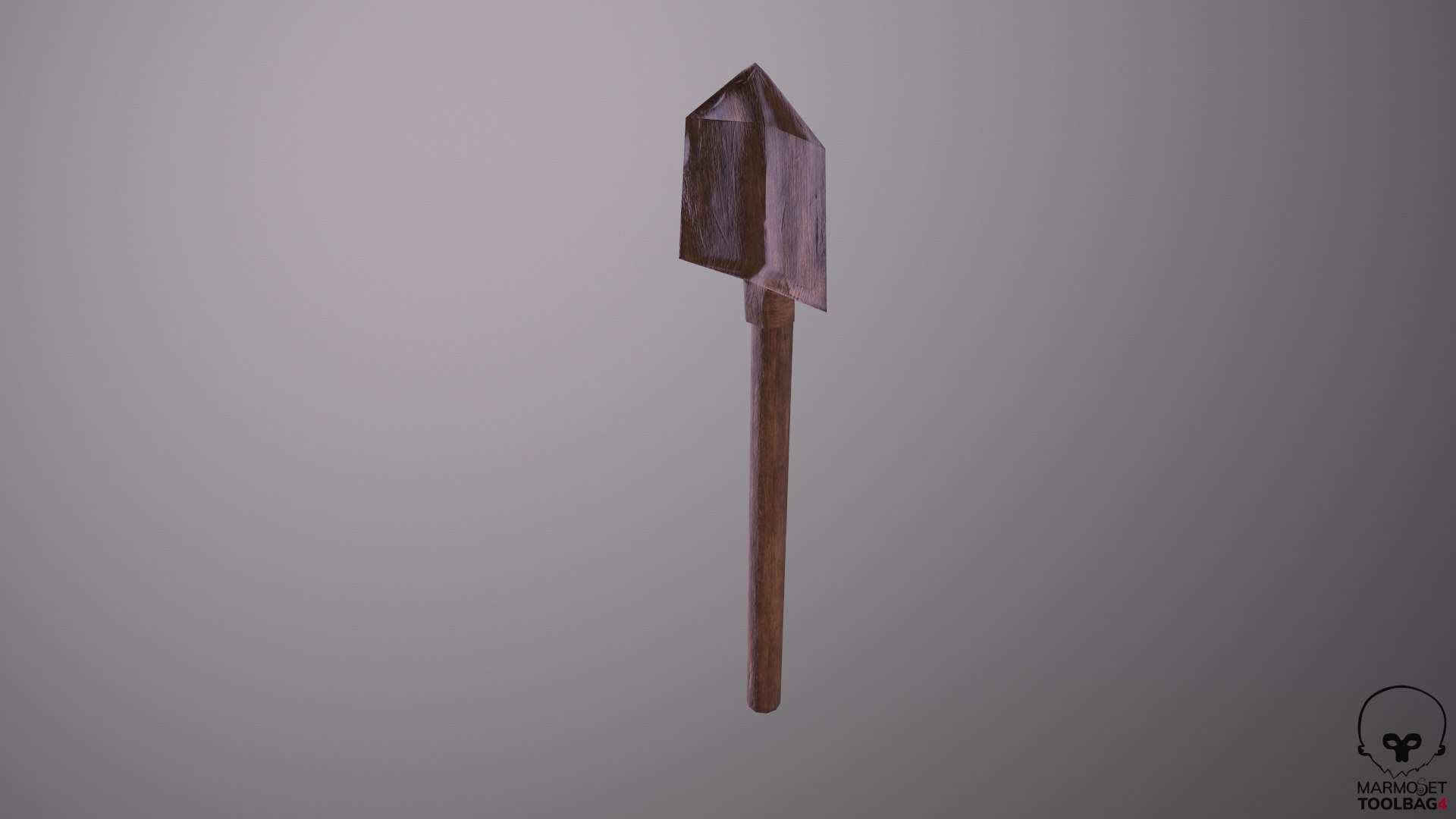 Shovel Lowpoly Model - TurboSquid 1870164