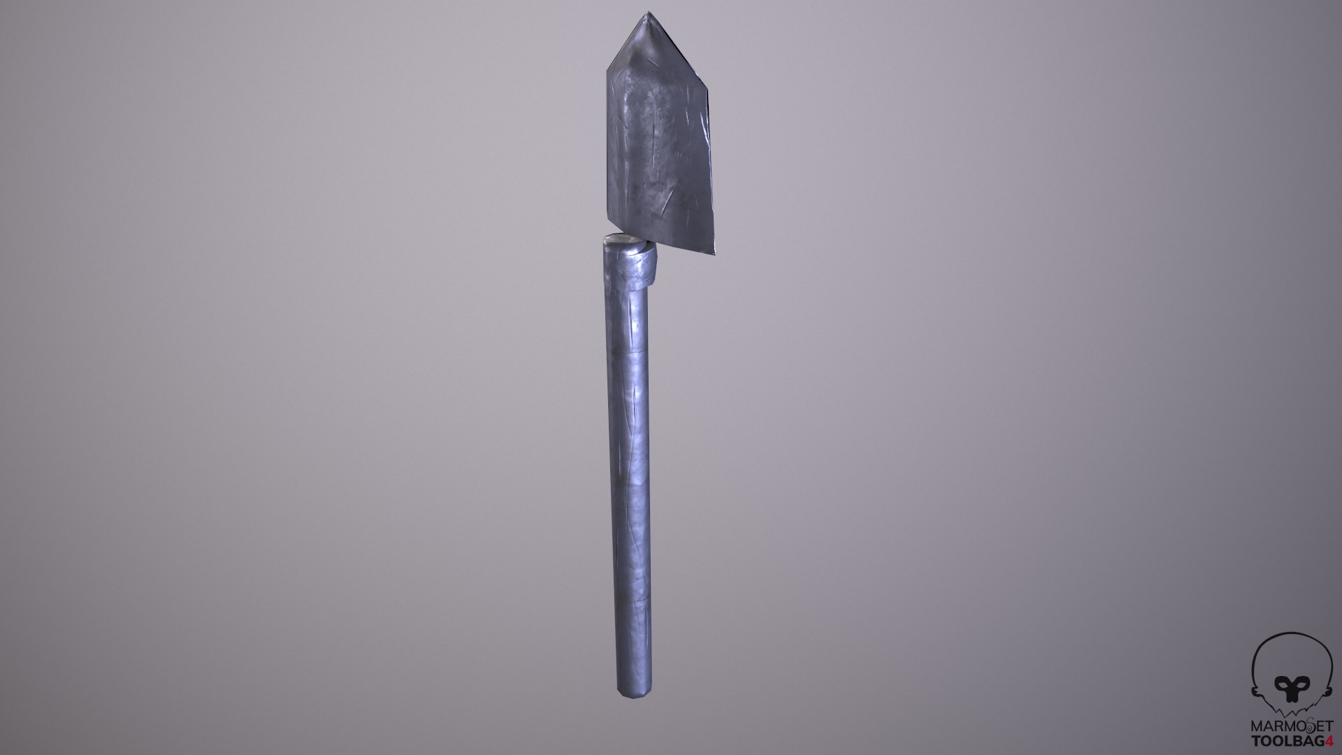 Shovel Lowpoly Model - TurboSquid 1870164