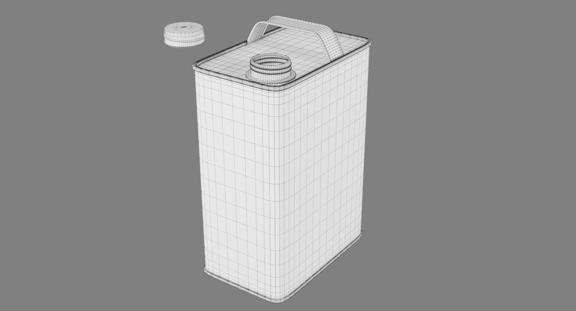 Adobe 1 Gallon F-style 3D - TurboSquid 1372163