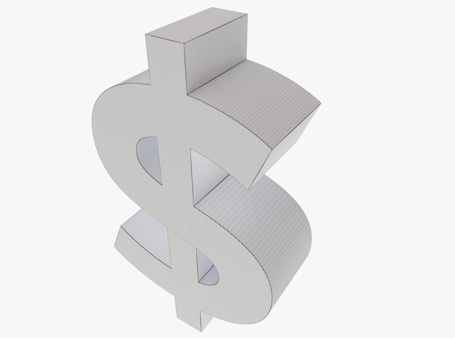 Currencies Dolar 3D Model - TurboSquid 1831796