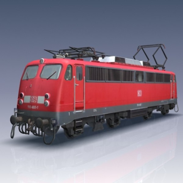BR 110機関車3Dモデル - TurboSquid 499019
