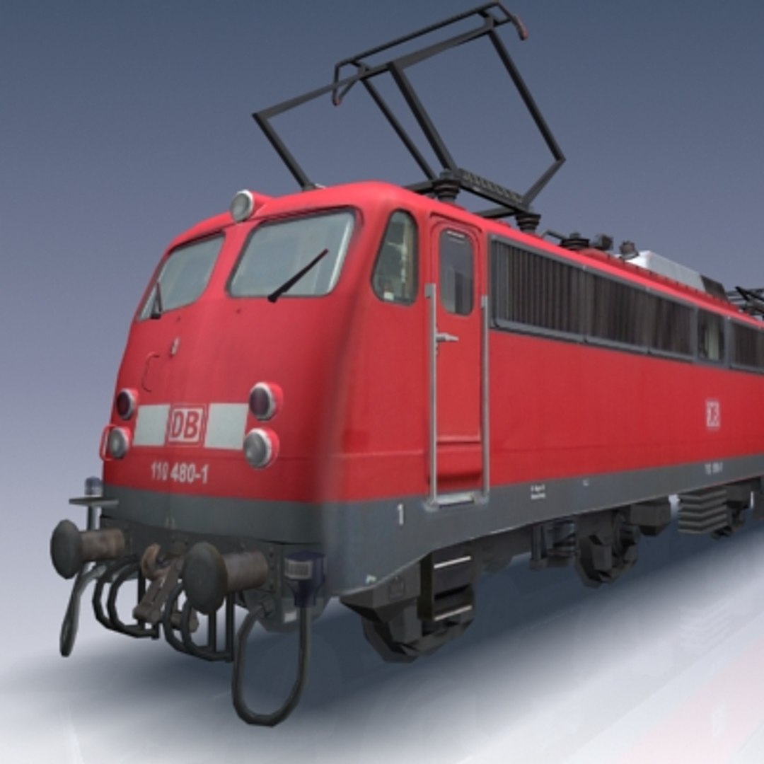 3d Br 110 Locomotive Class E
