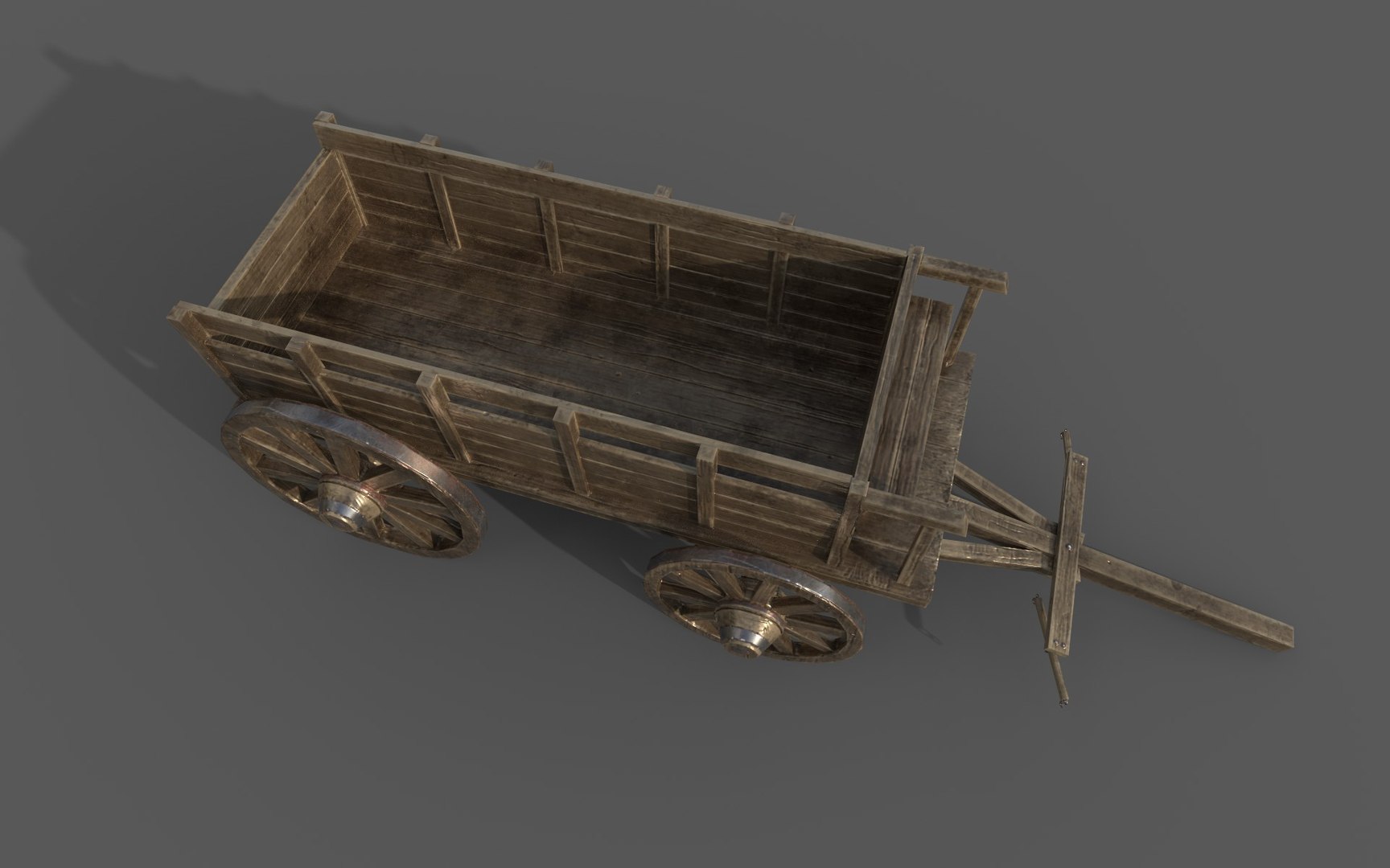 Wagon Low Polygon for fantasy and medi-evil games 3D - TurboSquid 2021239