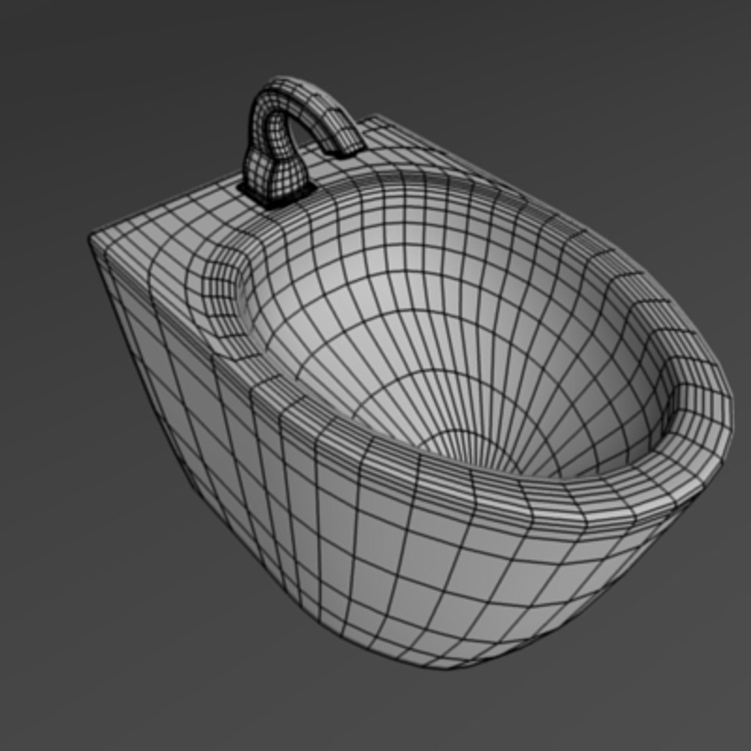 3ds max bathroom tap