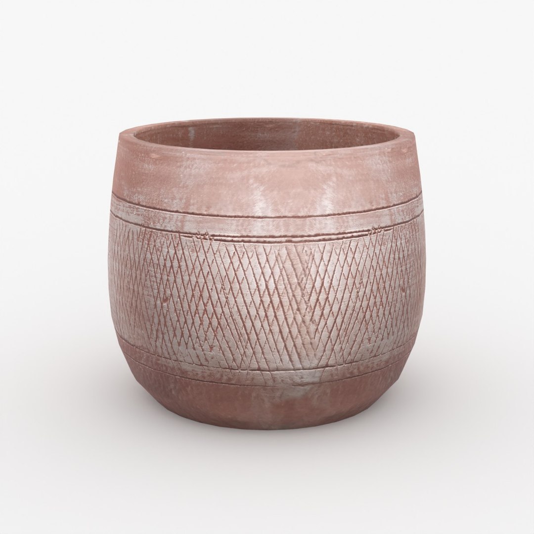 3D ceramic Pot model - TurboSquid 2035899