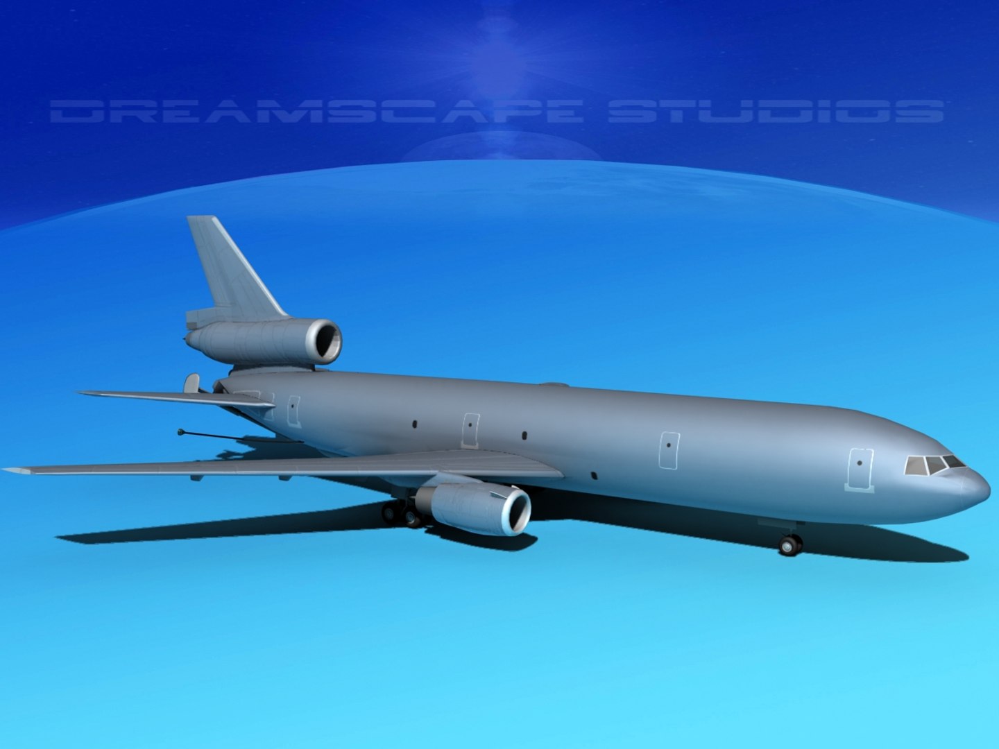 Kc-10 Mcdonnell Douglas Dxf