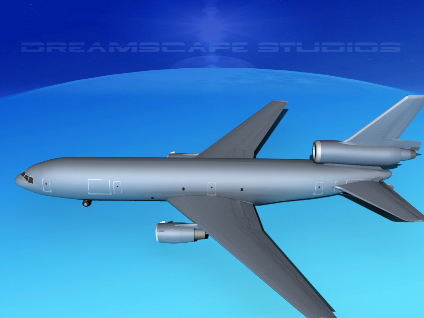 Kc-10 Mcdonnell Douglas Dxf