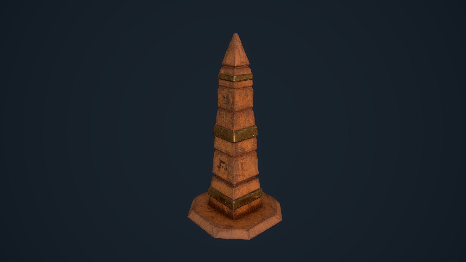 Obelisk 3D Model - TurboSquid 1425908