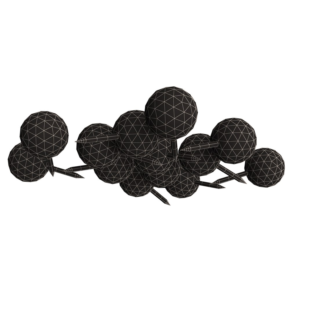 3D Pile Of Sphere Push Pins - TurboSquid 2001836