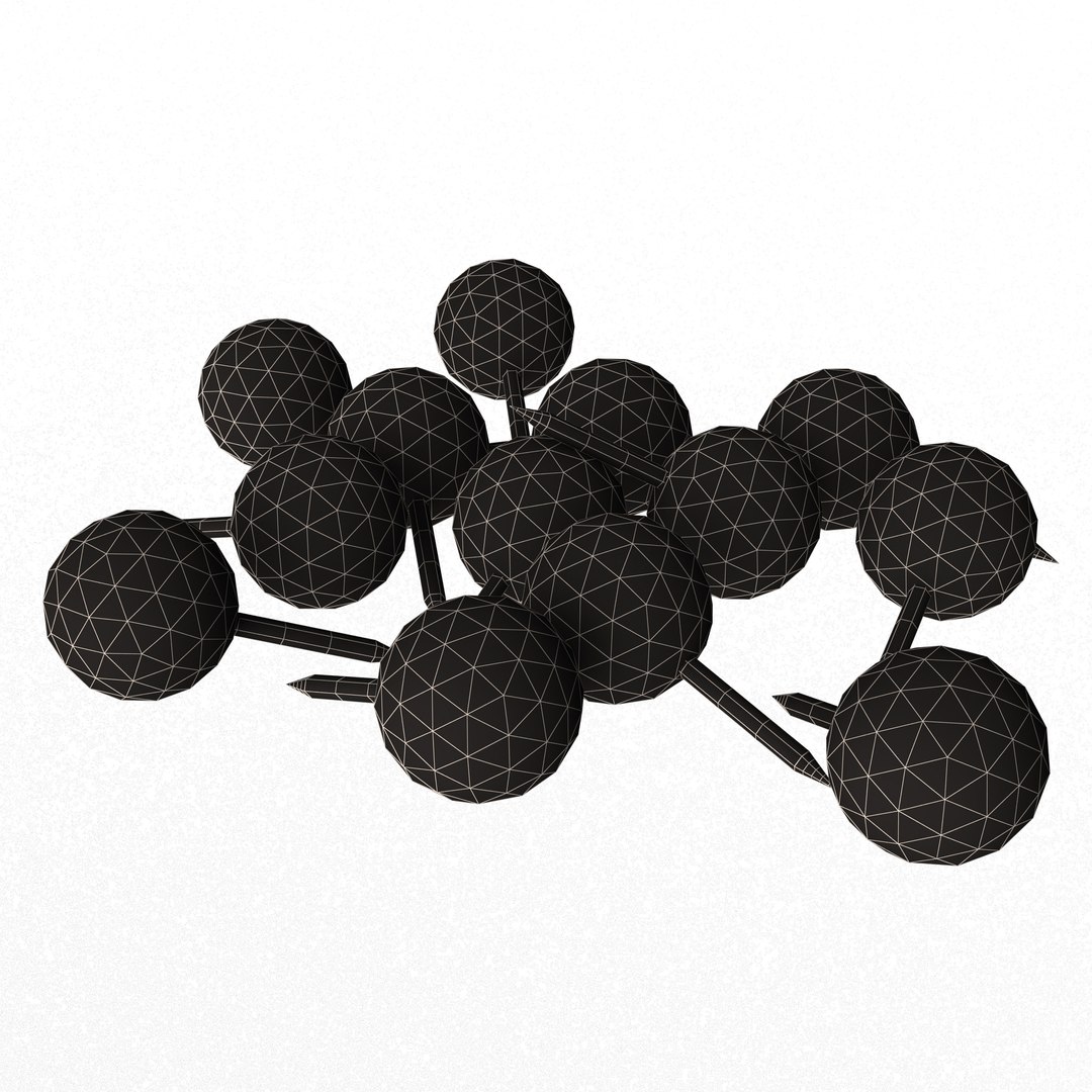 3D Pile Of Sphere Push Pins - TurboSquid 2001836