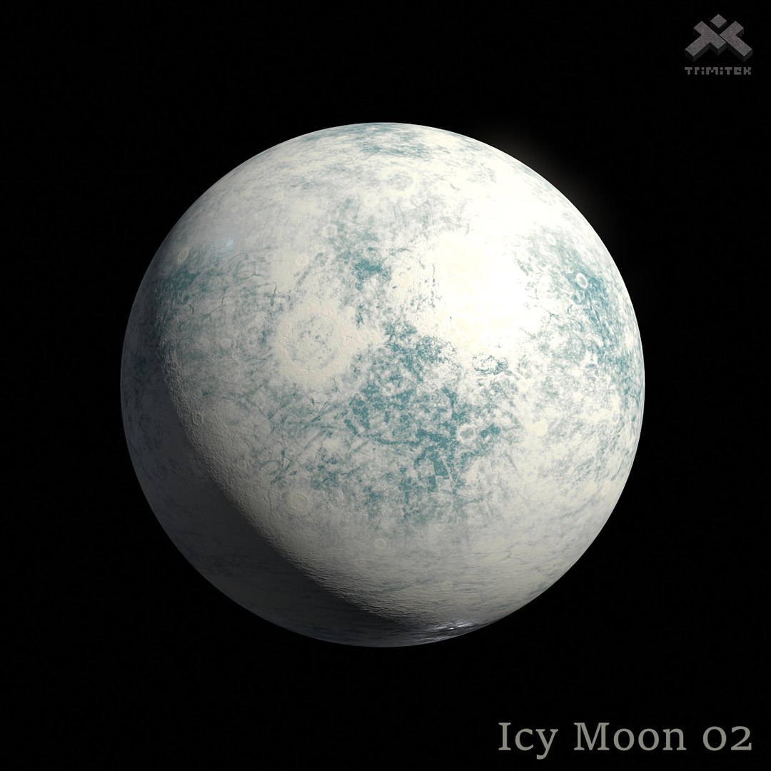 Icy Moons Collection - 8k PBR - Metal and Gloss versions 3D ...