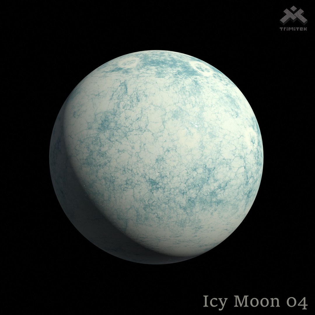 Icy Moons Collection - 8k PBR - Metal and Gloss versions 3D ...