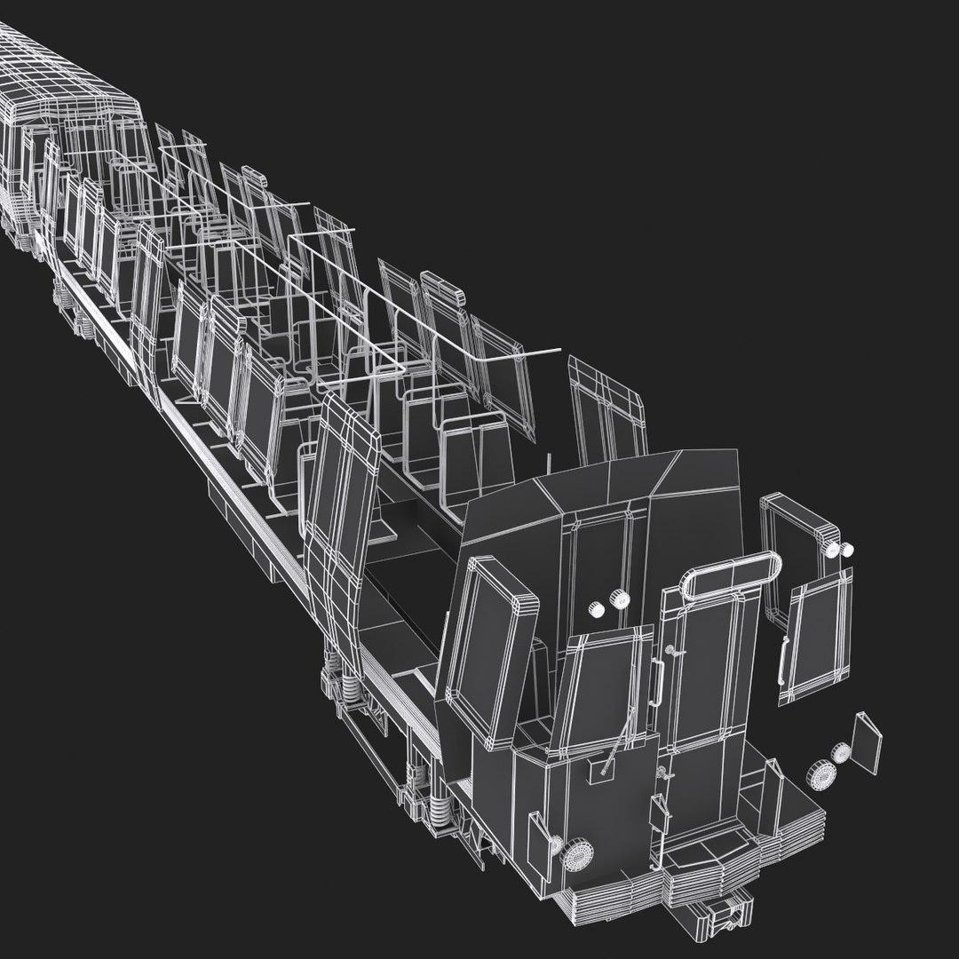 wmata 7000 series 3d max