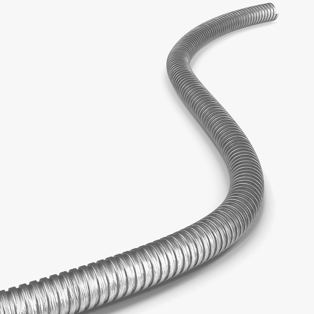 Steel electrical conduit 2 3D model - TurboSquid 1499778
