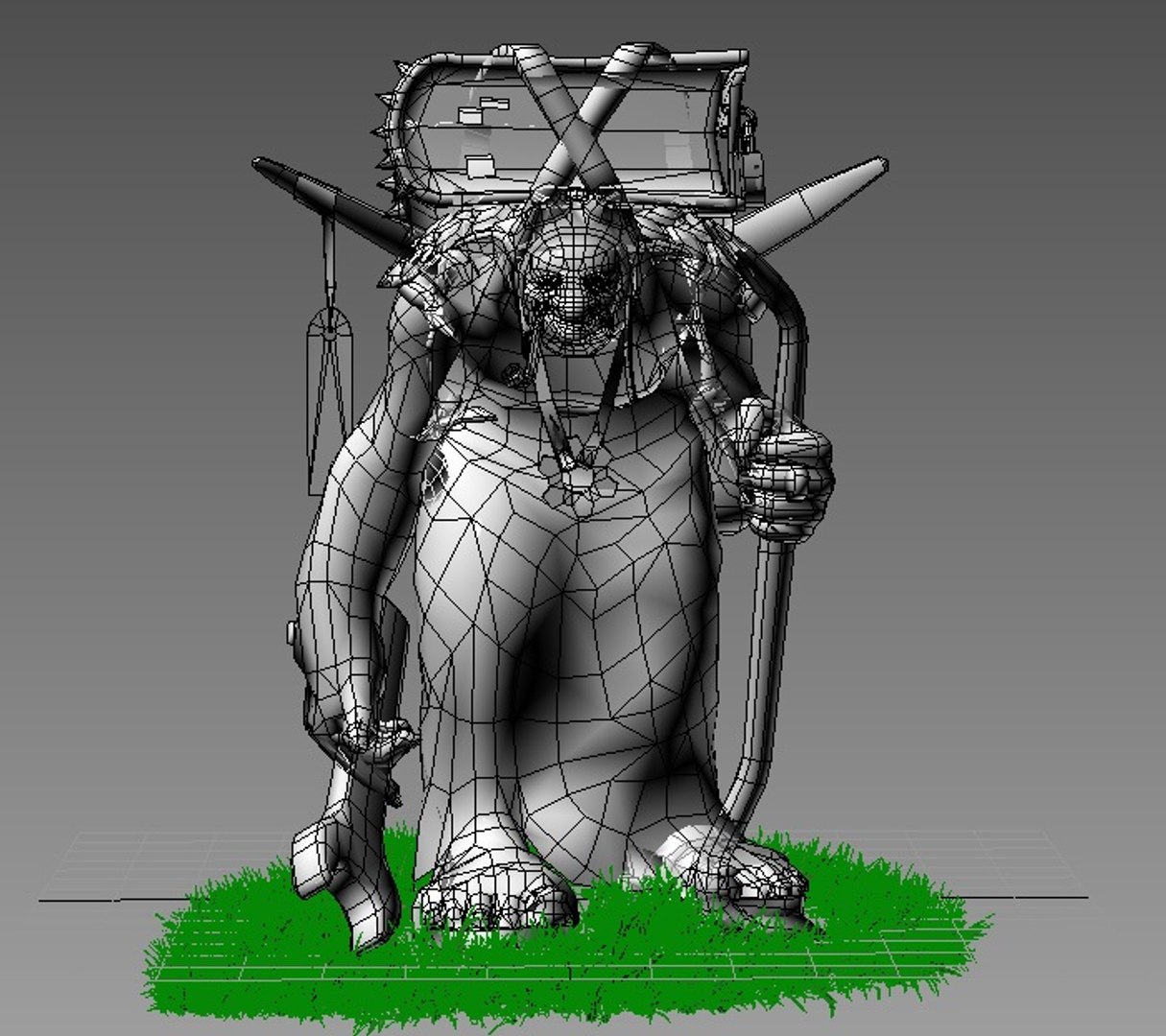 3d Model Troll