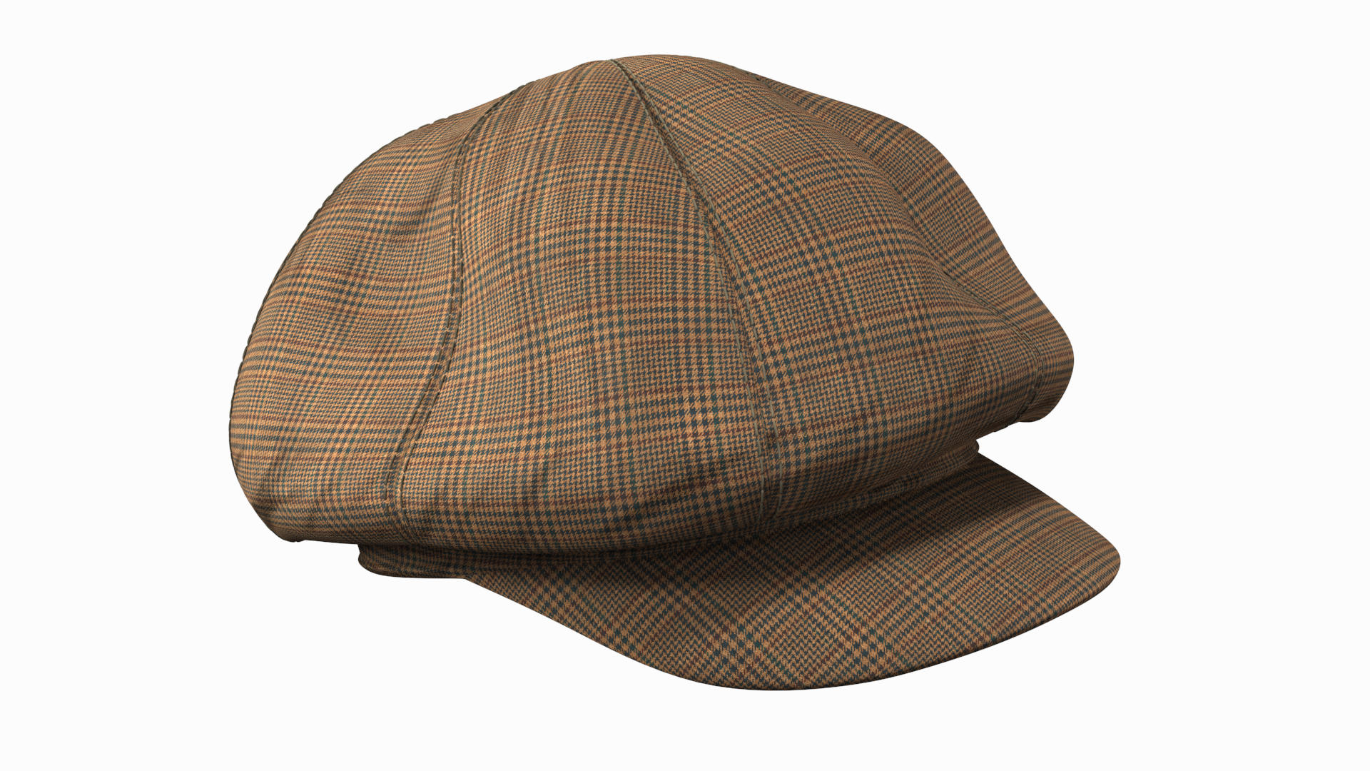 Eight Piece Hat 8K PBR Textures 3D Model - TurboSquid 1894532