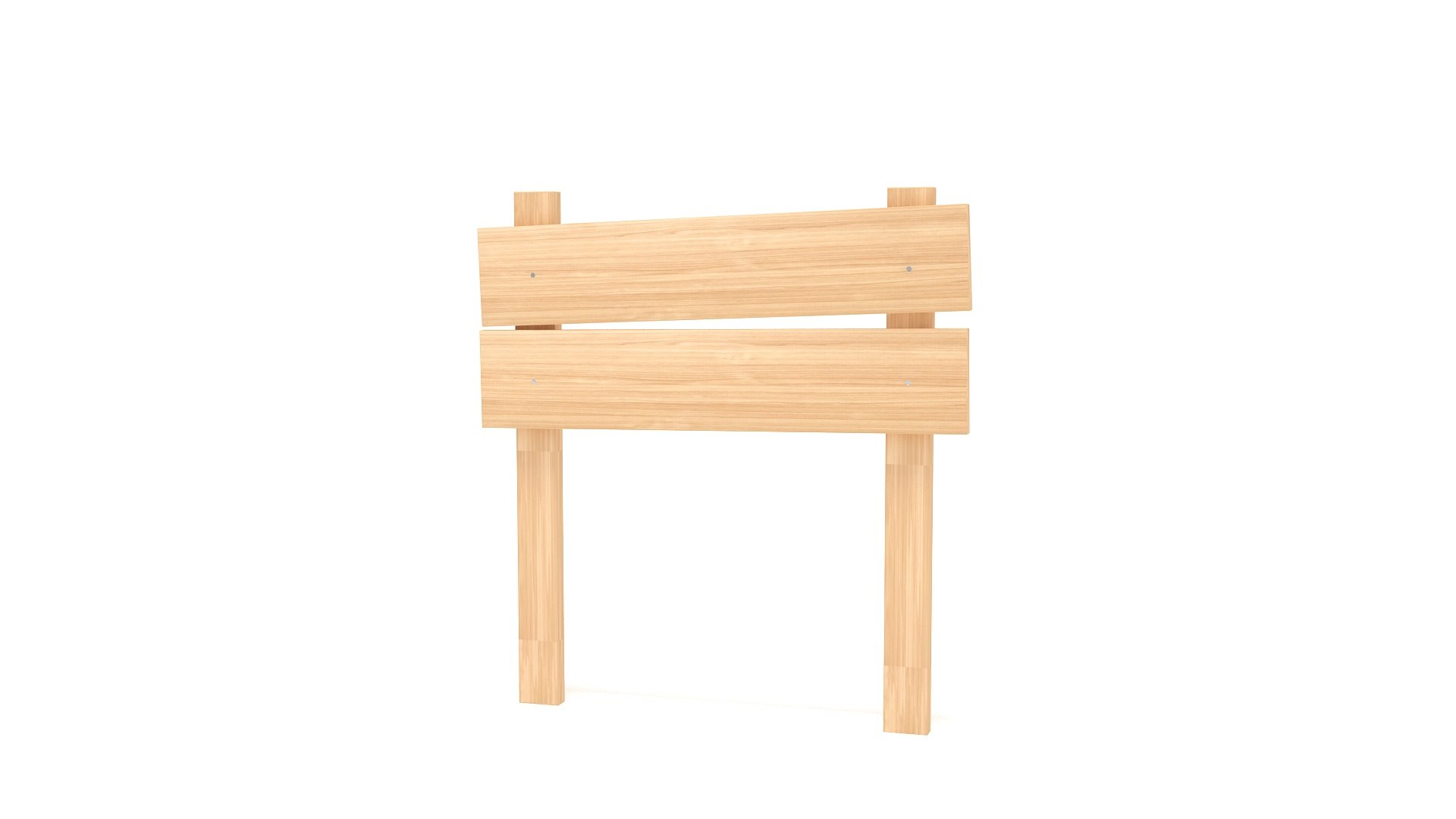 Wooden Signboard 3D Model - TurboSquid 2103892