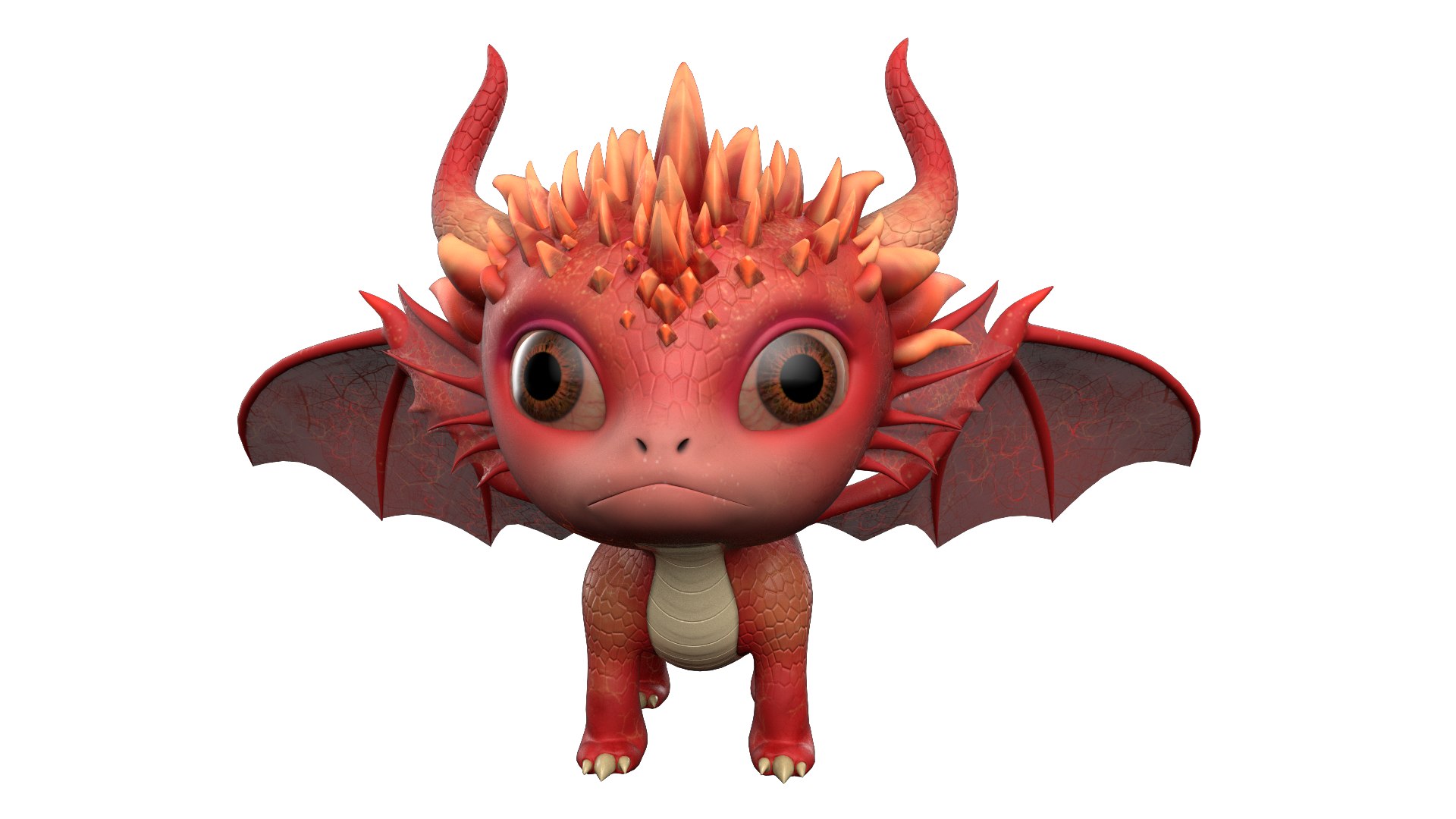 Cartoon Dragon Male Character Model - TurboSquid 2369434