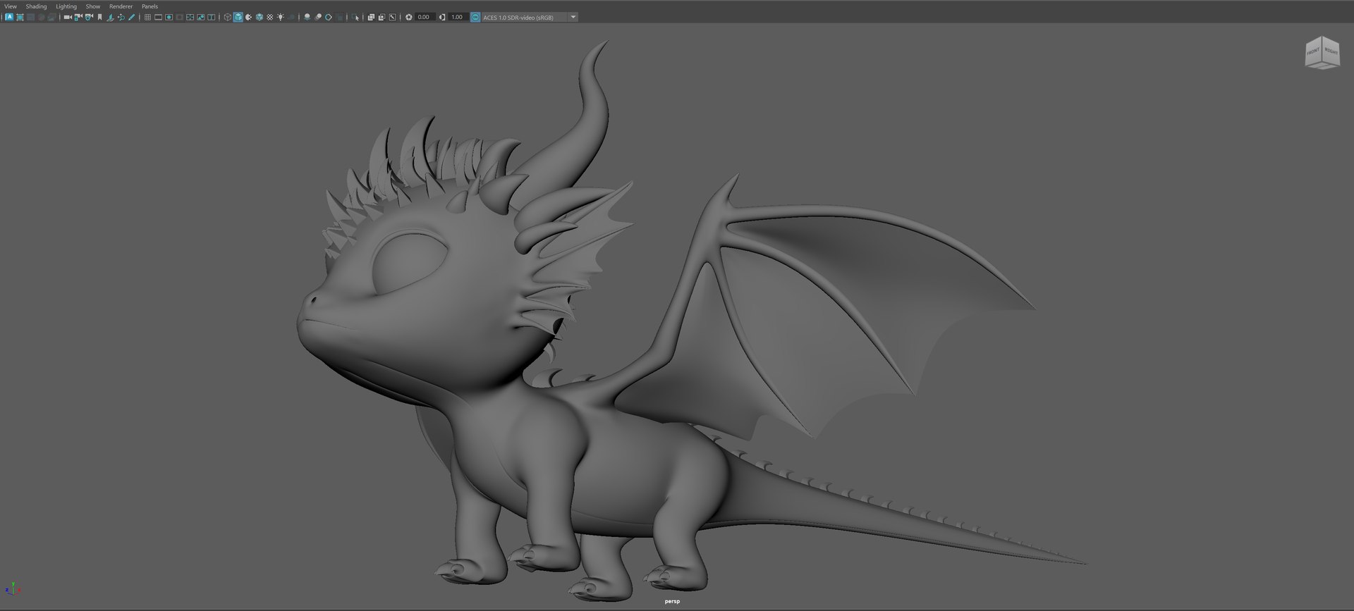 Cartoon Dragon Male Character Model - TurboSquid 2369434