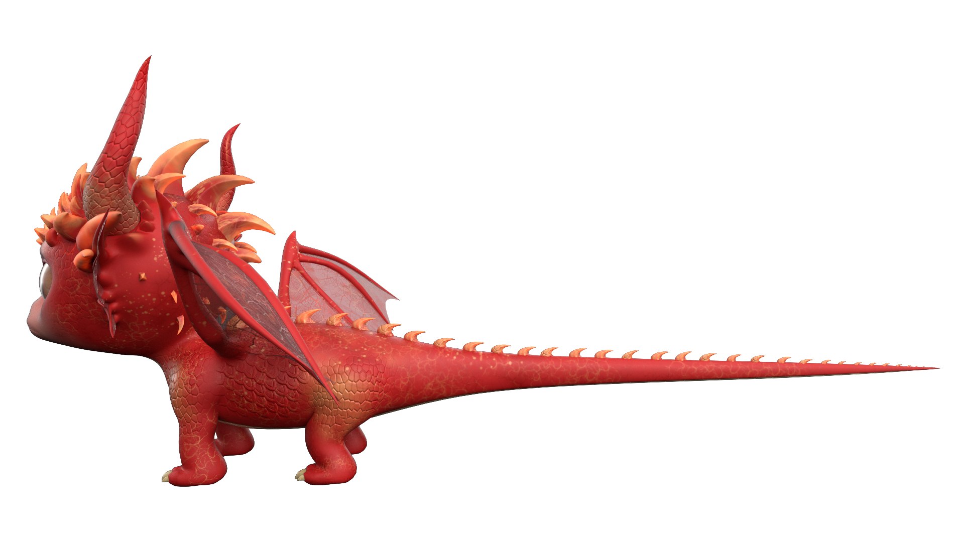 Cartoon Dragon Male Character Model - TurboSquid 2369434