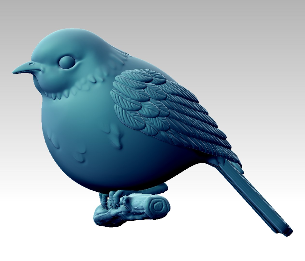 Fat Sparrow 3D Model - TurboSquid 1608258
