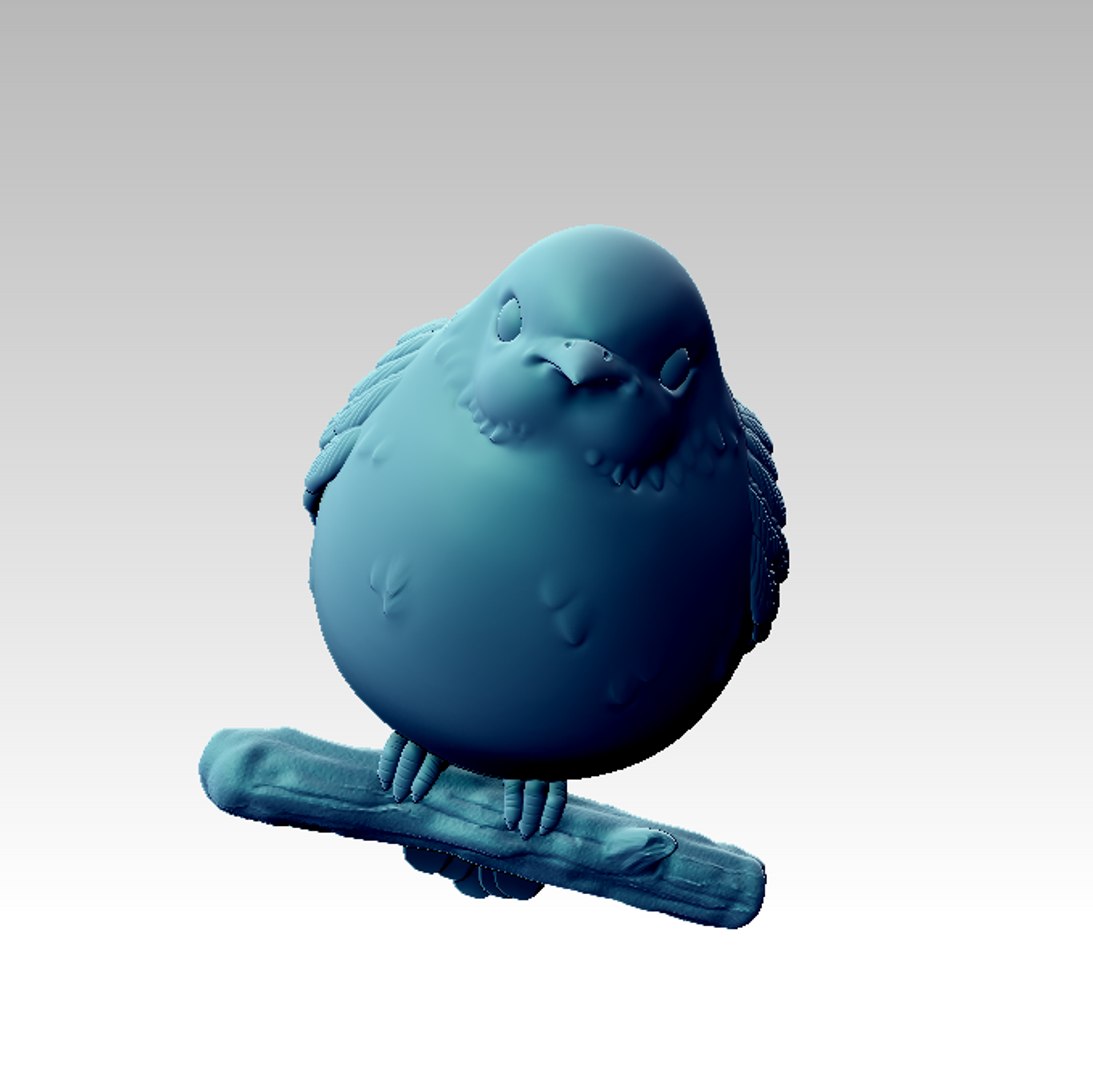 Fat Sparrow 3D Model - TurboSquid 1608258