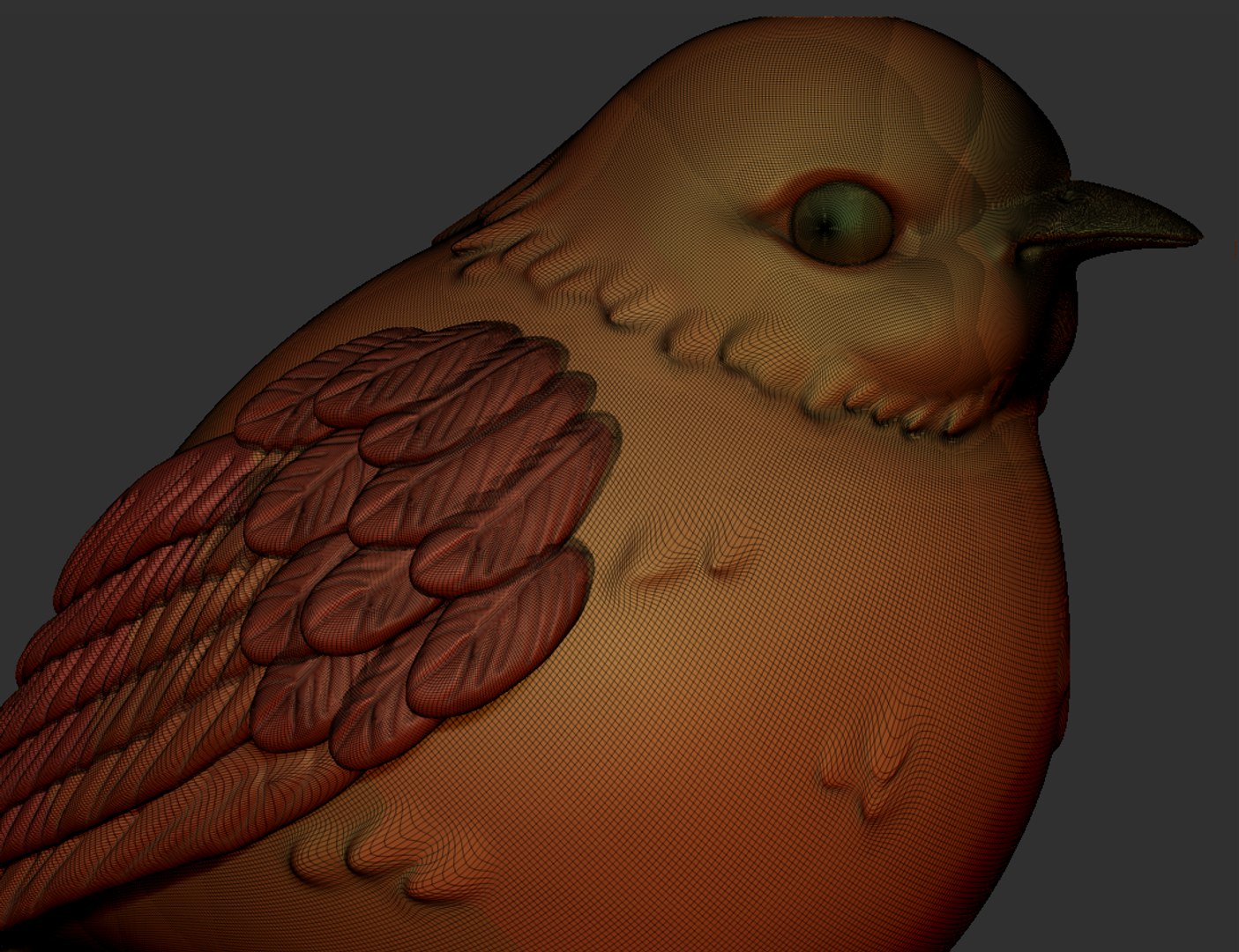 Fat Sparrow 3D Model - TurboSquid 1608258