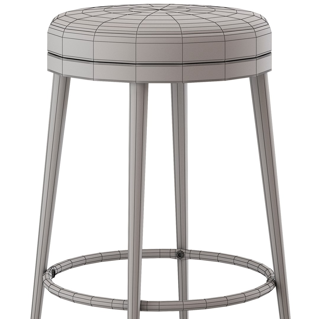 CB2 Atlas Counter Stool 3D Model - TurboSquid 2163835