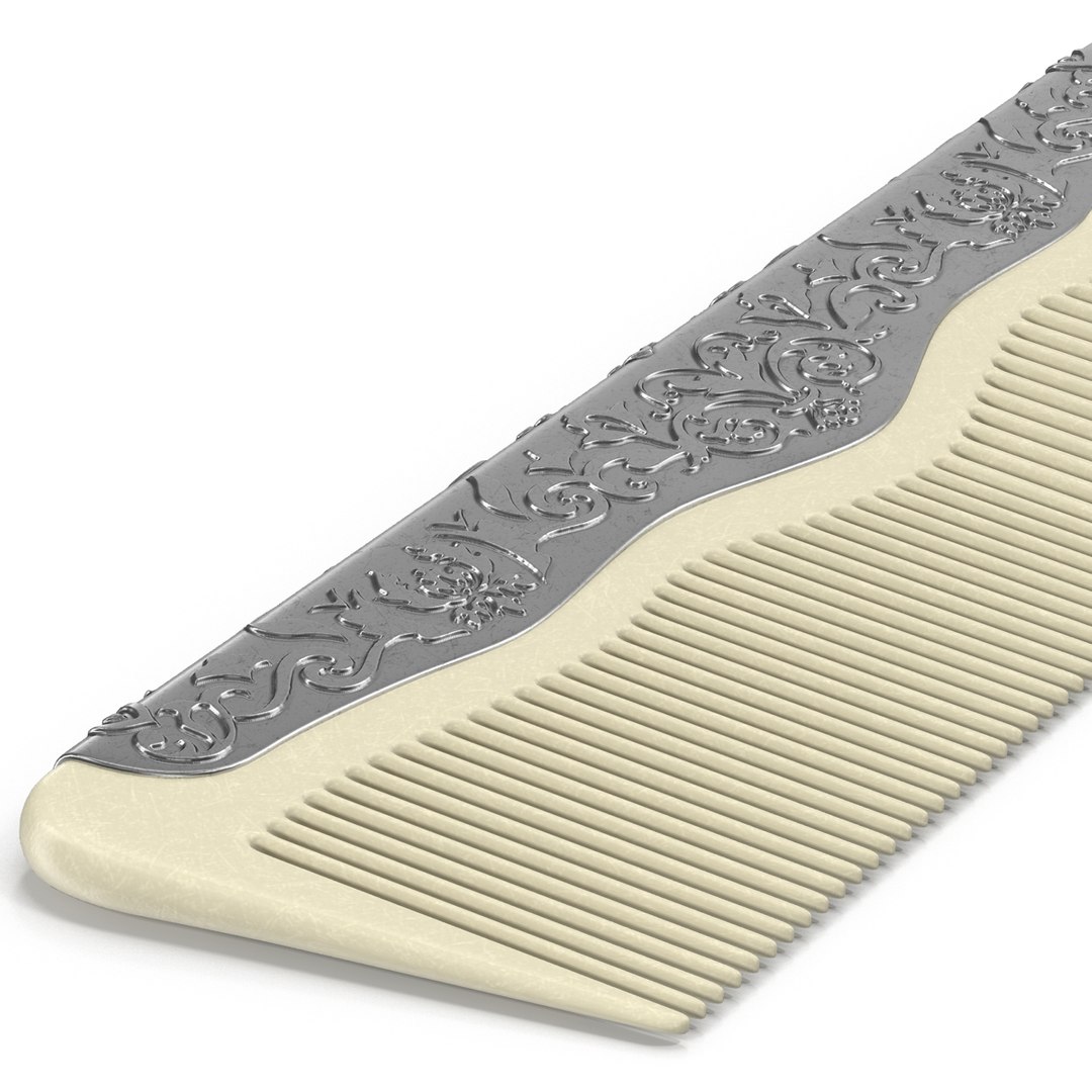 3d Model Decorative Comb