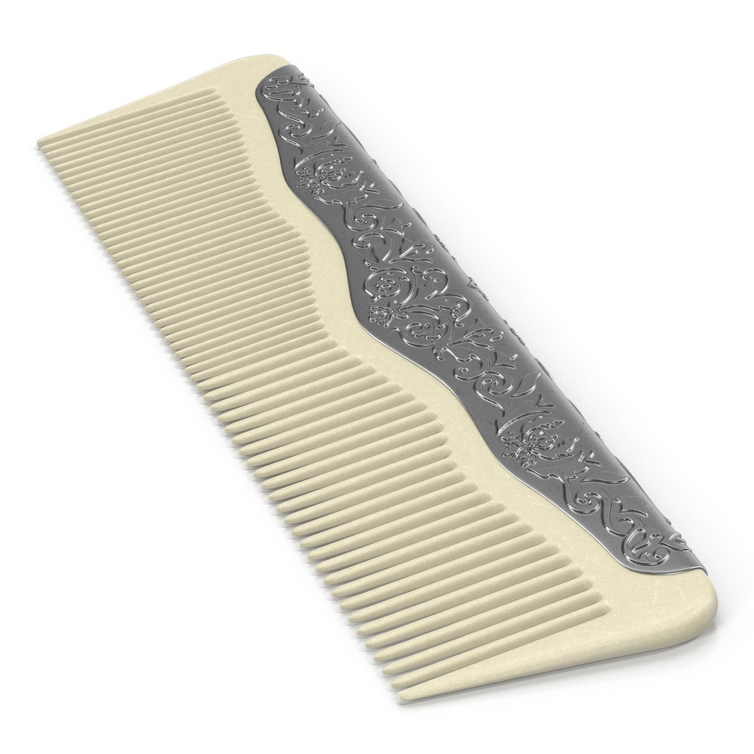 3d model decorative comb