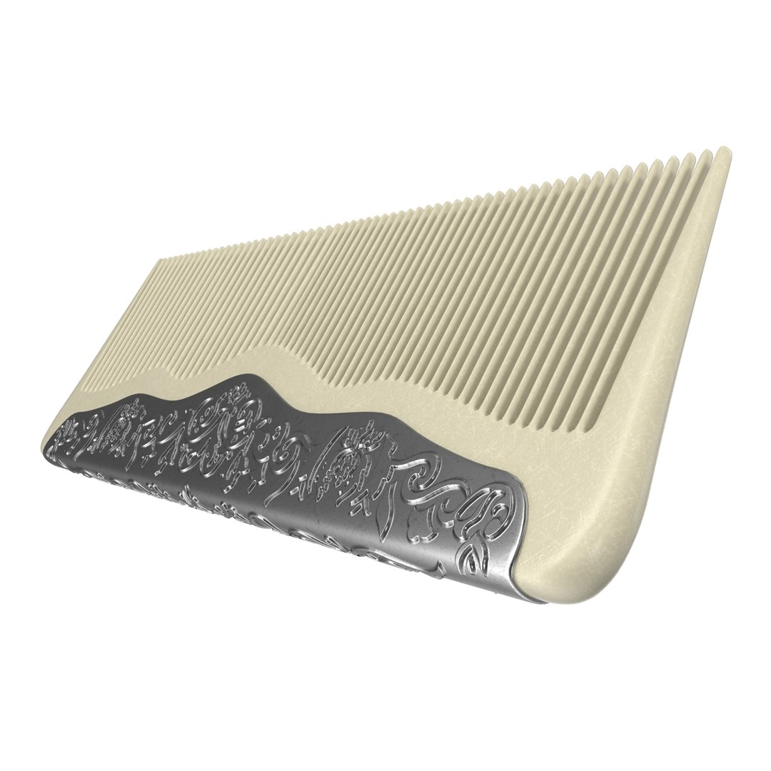 3d Model Decorative Comb
