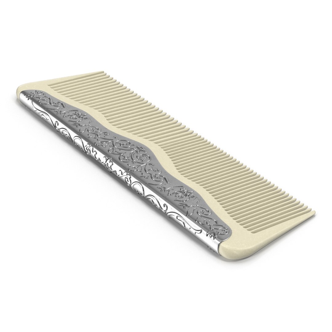 3d Model Decorative Comb