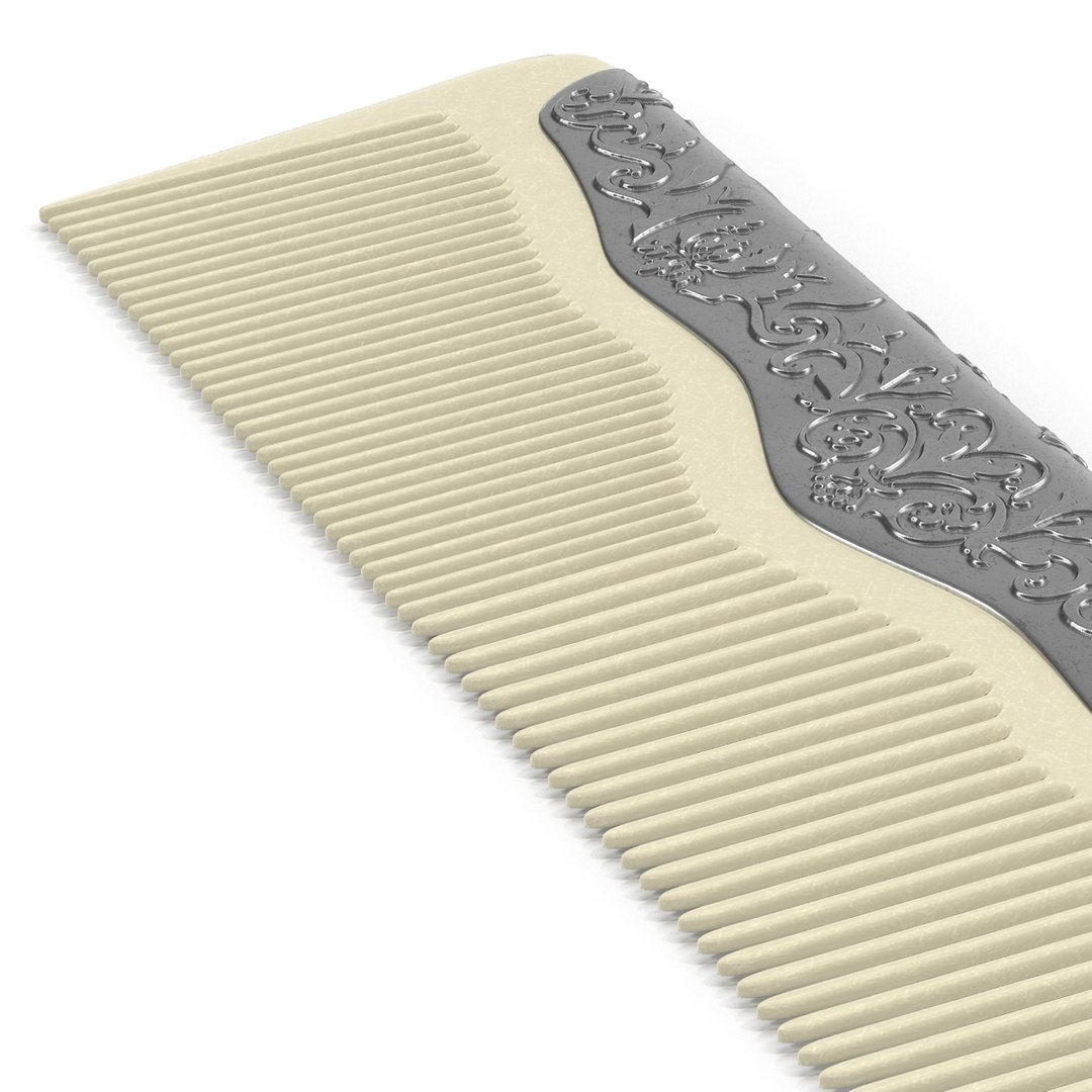 3d Model Decorative Comb