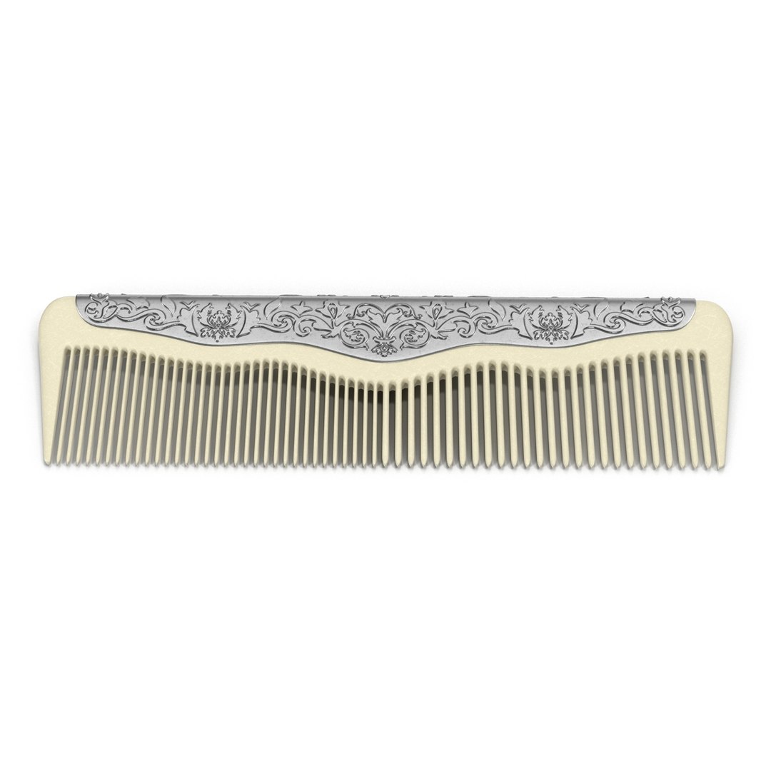 3d Model Decorative Comb