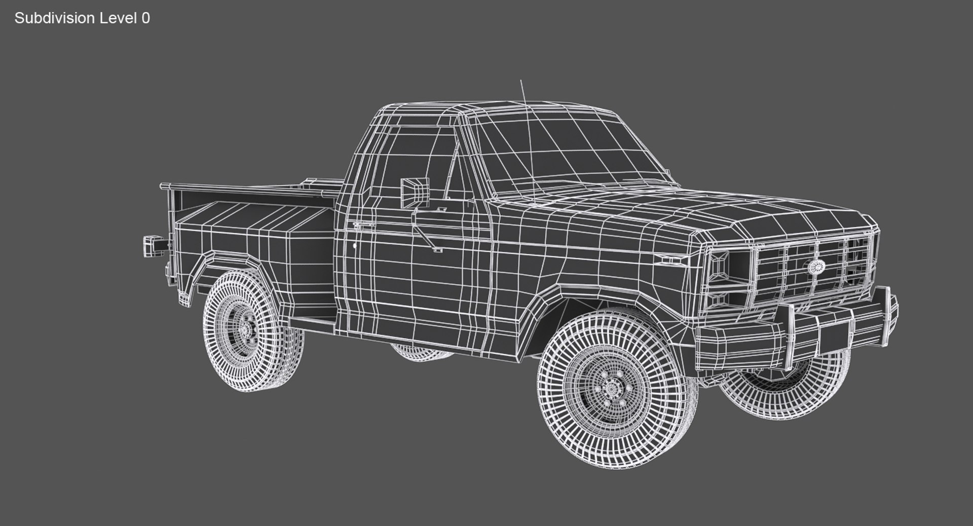 F-150 1985 3d Model