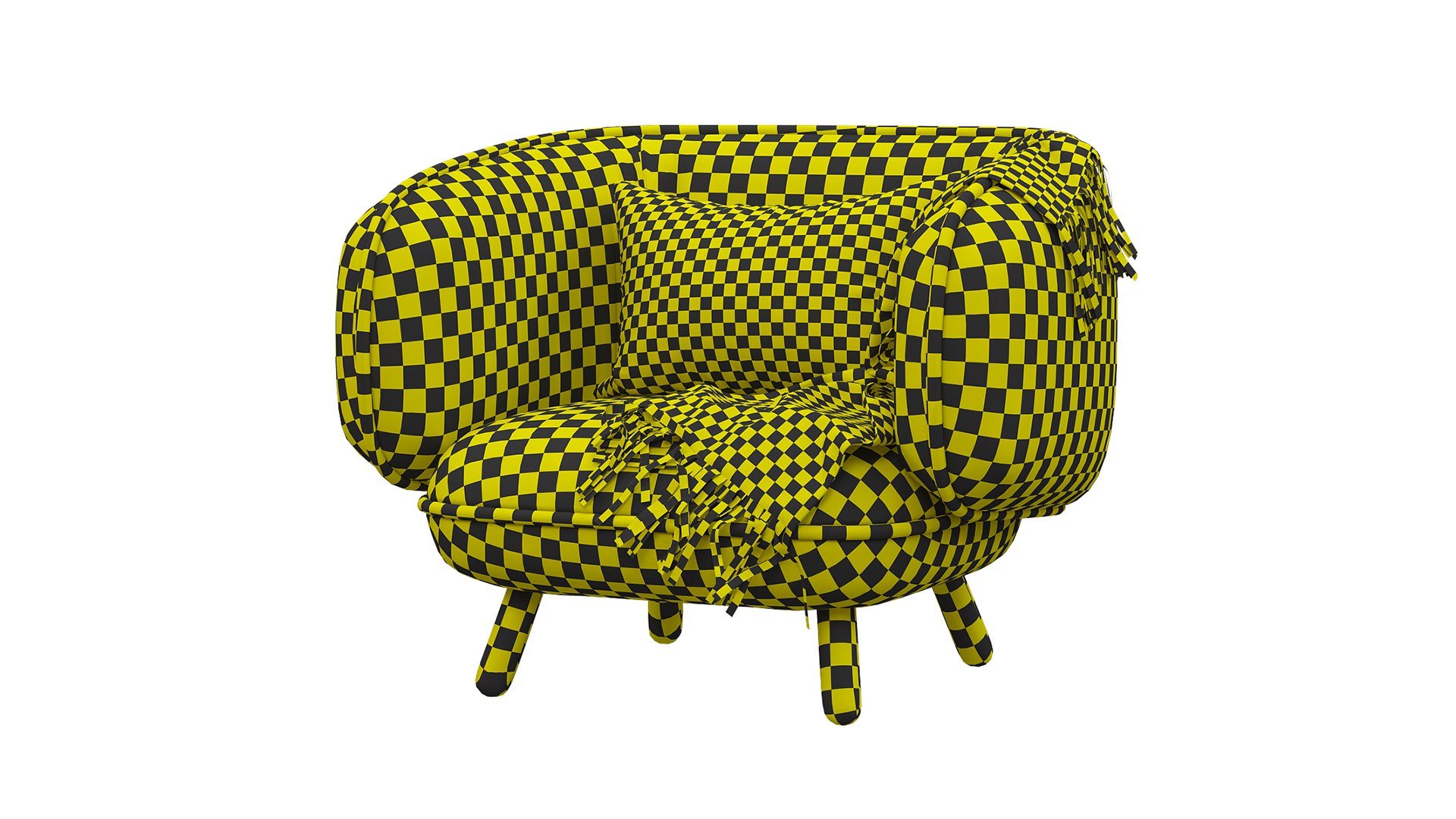 3D Snoopy Canape Genereux Par Iskos Berlin Armchair - TurboSquid 1826023