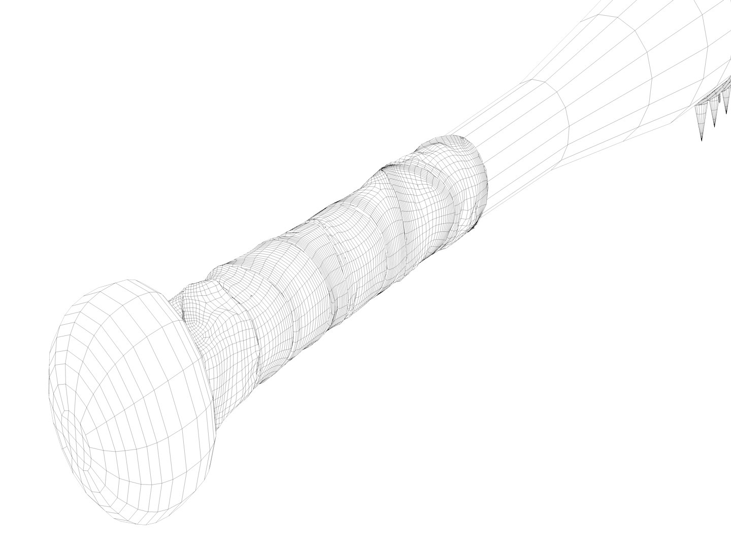 Baseball Bat 3D Model - TurboSquid 1988616